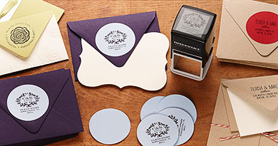 custom address stamps from Paper Source – Craftwhack