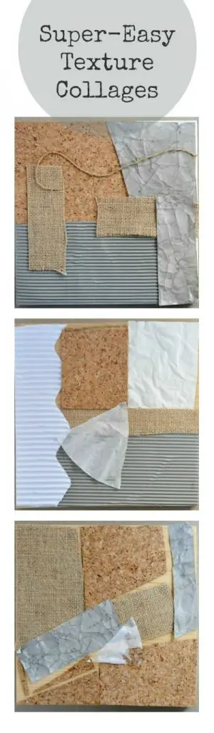 Easy Texture Collage Project – Craftwhack