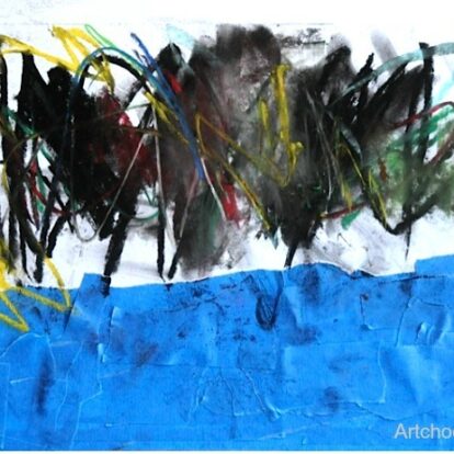 Tissue Paper Mosaic · Craftwhack