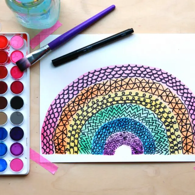 How to Use Colored Paper as Your Drawing Tool · Craftwhack