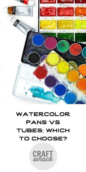 Watercolor Pans vs Tubes: Which Is Better? – Craftwhack