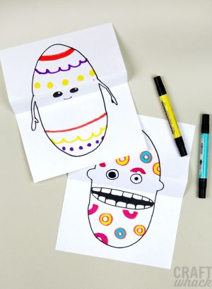 Surprise! Easter Egg Buddies Craft – Craftwhack