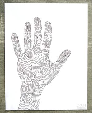 3 Fun Hand-Tracing Drawing Ideas – Craftwhack