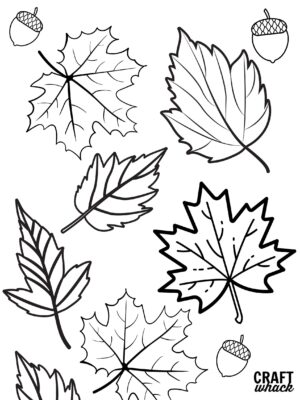 Beautiful Zentangle Fall Leaves DIY – Craftwhack