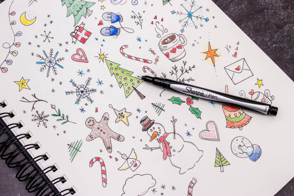 Fun and Easy Winter Doodle Art Designs – Craftwhack
