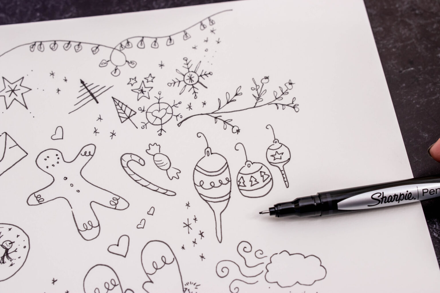 Fun and Easy Winter Doodle Art Designs – Craftwhack