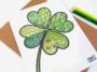 How to Create a Beautiful Zentangle Four Leaf Clover Art – Craftwhack