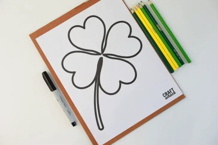 How to Create a Beautiful Zentangle Four Leaf Clover Art – Craftwhack