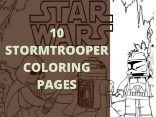 Iconic Star Wars Stormtrooper Coloring Pages – Craftwhack