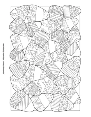 10 Fun Candy Corn Coloring Pages – Craftwhack