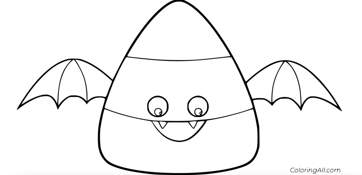10 Fun Candy Corn Coloring Pages – Craftwhack