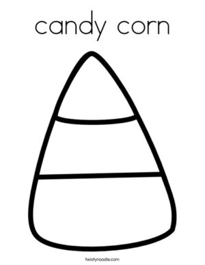 10 Fun Candy Corn Coloring Pages – Craftwhack