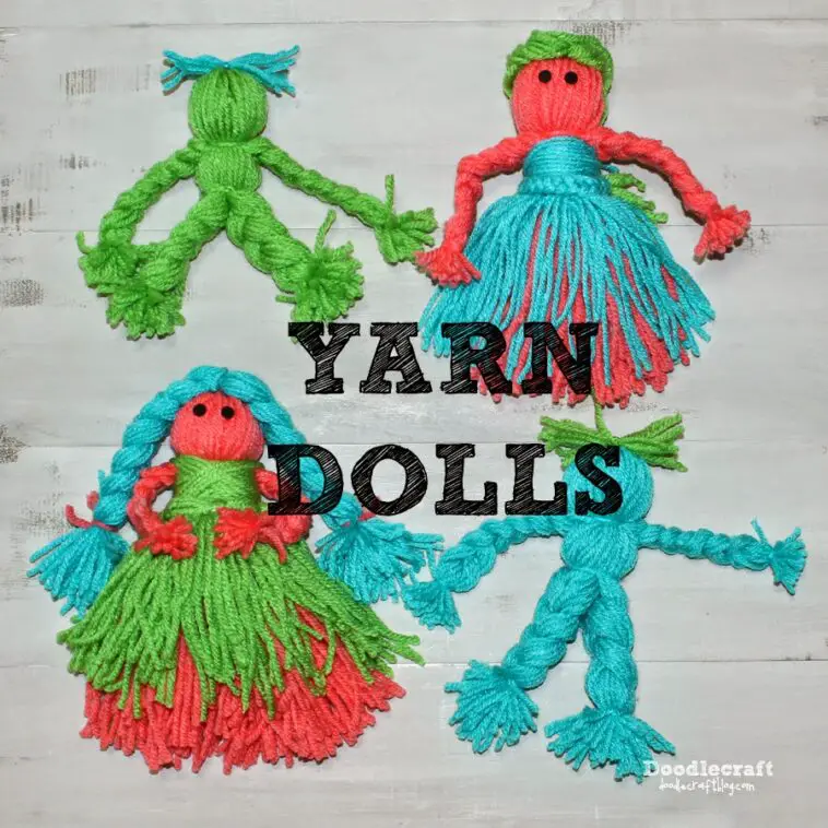 How to Make Yarn Dolls: Easy Crafts that Anyone Can Do – Craftwhack